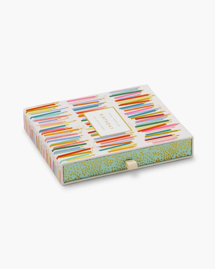 Rifle Paper Co. | Keepsake Card Box - Birthday Candles – A Little Bird ...