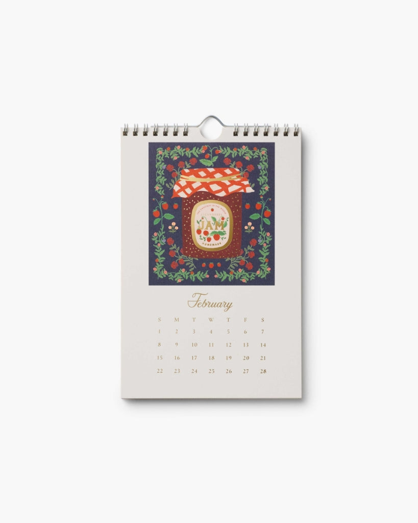 Rifle Paper Co. | Kitchen Calendar 2026 - Country Farm – A Little Bird ...
