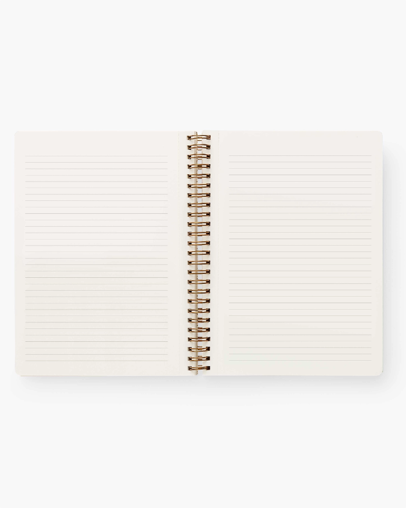 Blank Spiral Notebook Mnemosyne X Kleid Spiral Notebooks — The